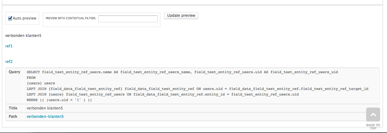 Entity Reference View To Populate Select List For Reference Field Only One Result When Using
